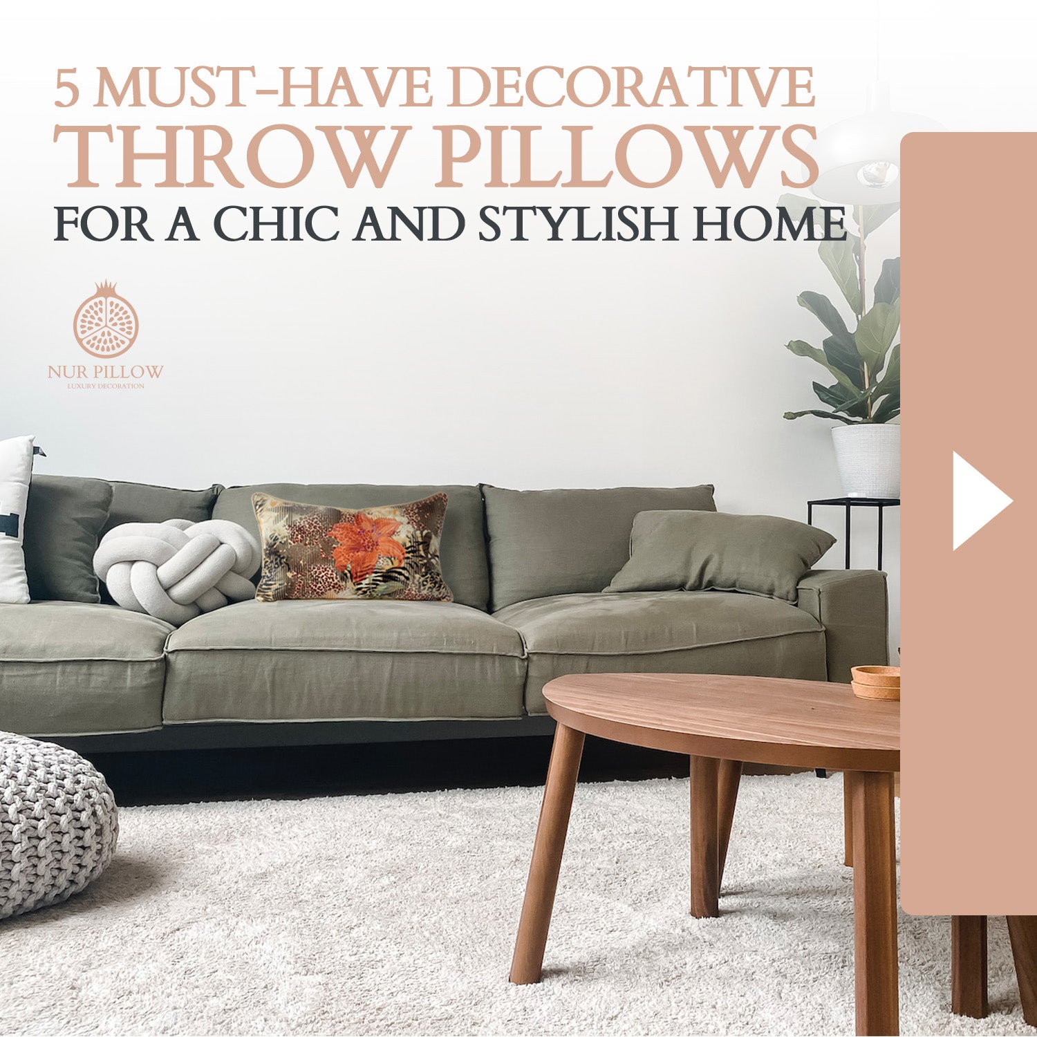 5 Must-Have Decorative Throw Pillows for a Chic and Stylish Home – Nur ...